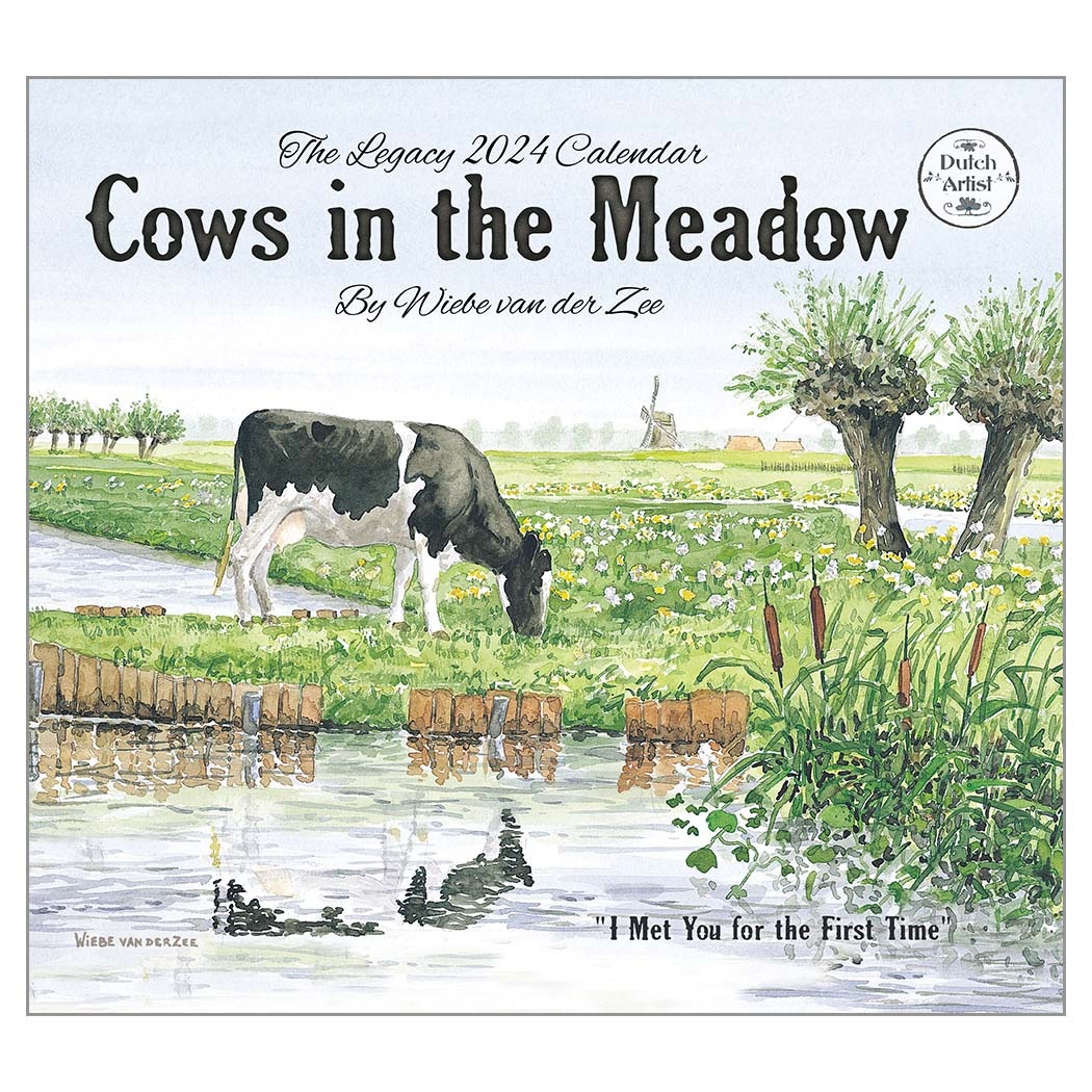 Buy Legacy 2024 Calendar Cows in the Meadow Calender Fits Wall Frame ...
