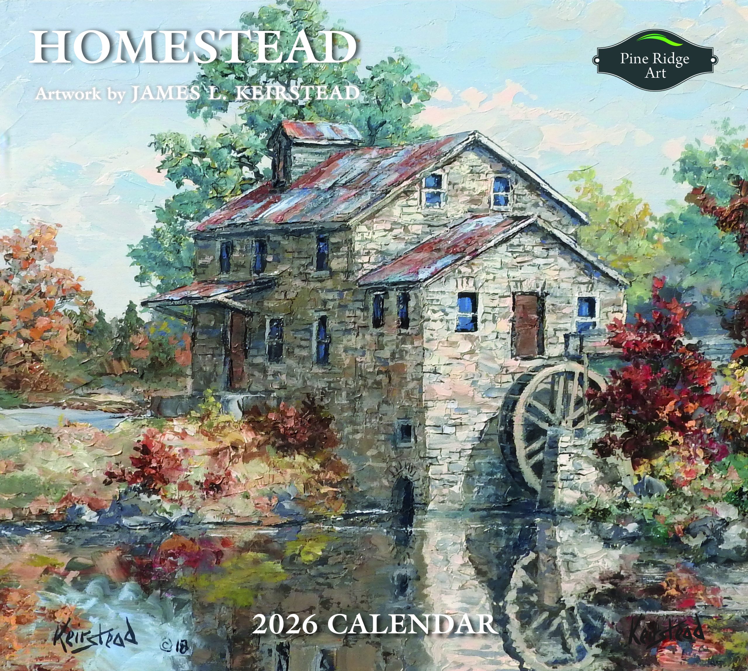 Buy Pine Ridge 2026 Calendar Homestead Calender Fits Wall Frame ...