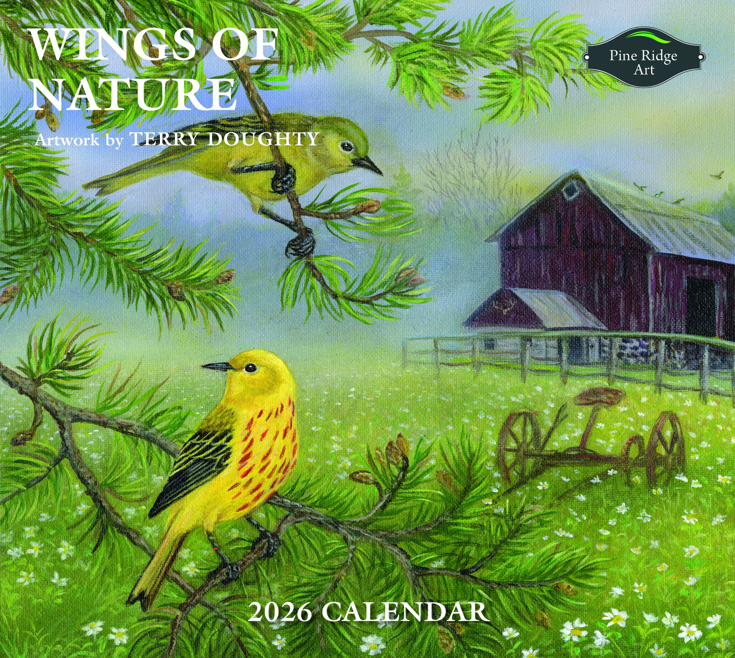 Buy Pine Ridge 2026 Calendar Wings of Nature Calender Fits Wall Frame ...