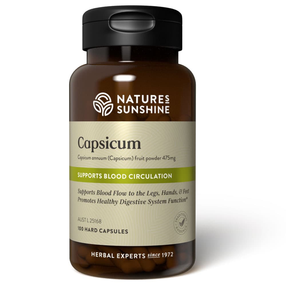 Buy Capsicum Fruit Powder Capsules - MyDeal Australia