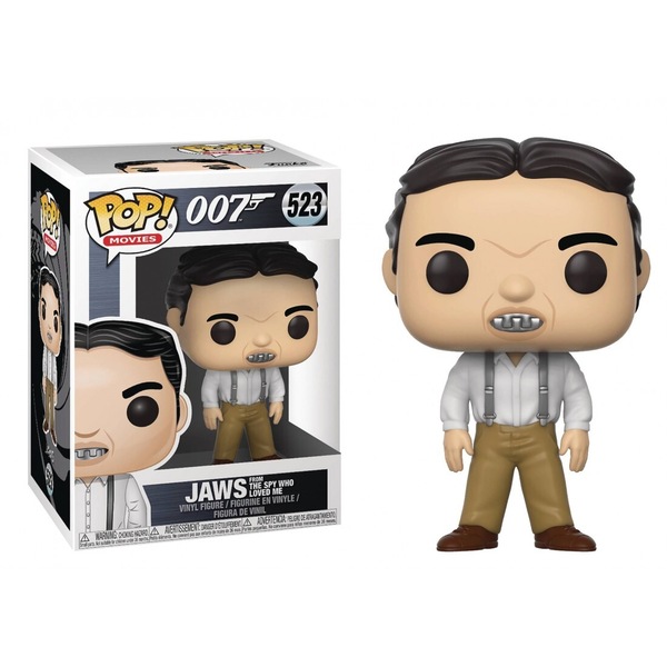 Buy 007 - JAWS (FROM THE SPY WHO LOVED ME) #523 POP! Vinyl - MyDeal ...