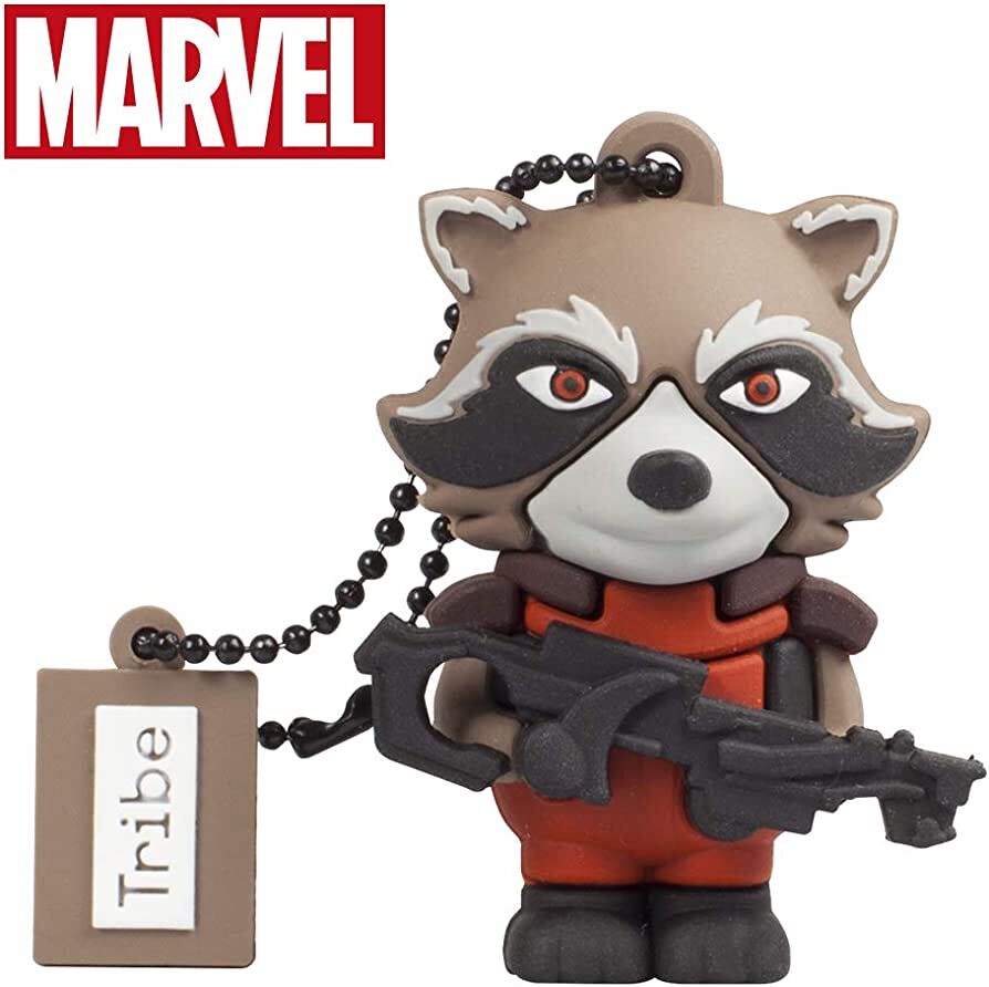 Buy 16GB Tribe USB Marvel GOTG - Rocket Figure - MyDeal Australia