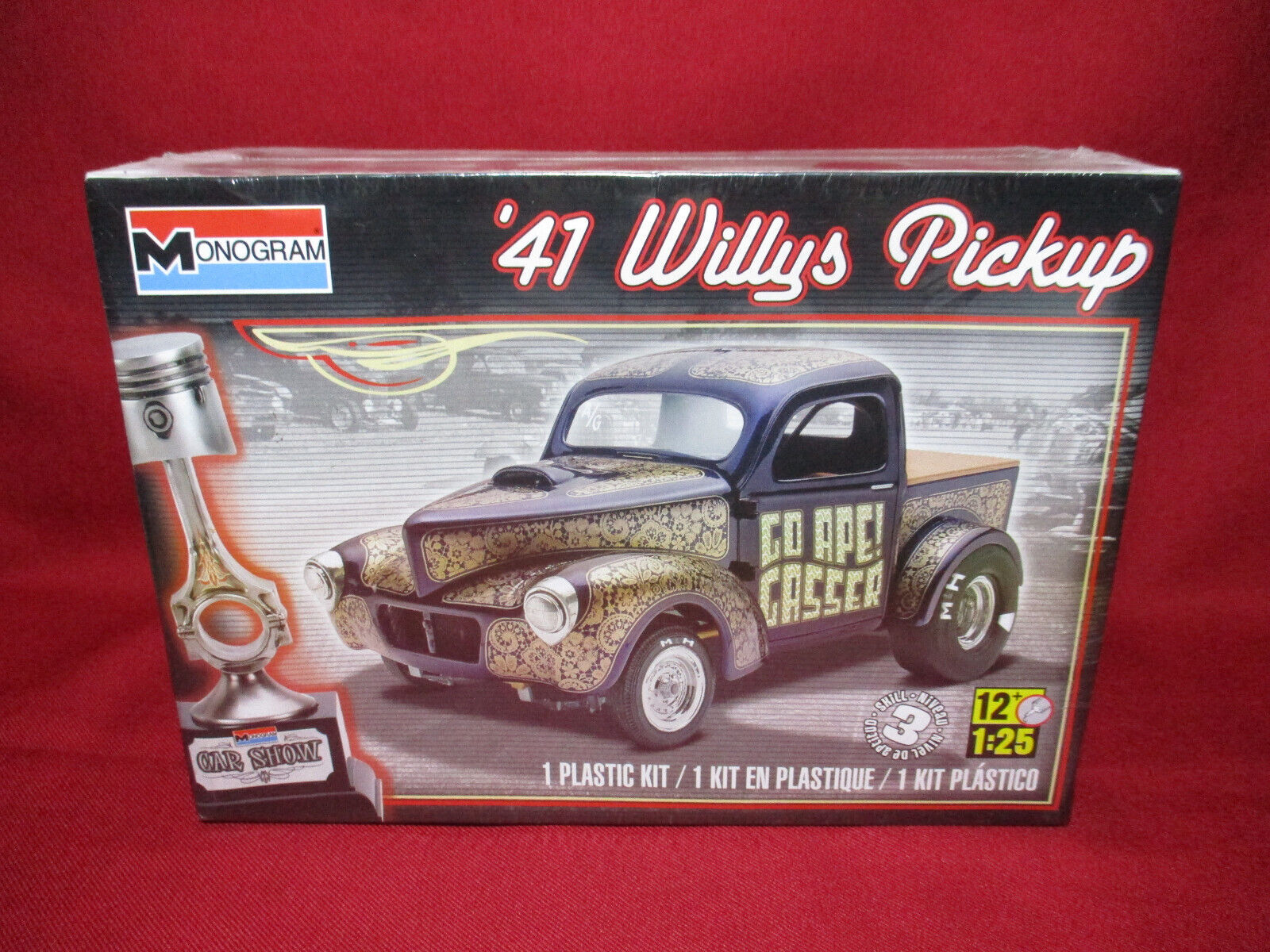 Buy 1941 Willys Pickup Truck Gasser Hot Rod '41 Revell-Monogram 1:25 ...