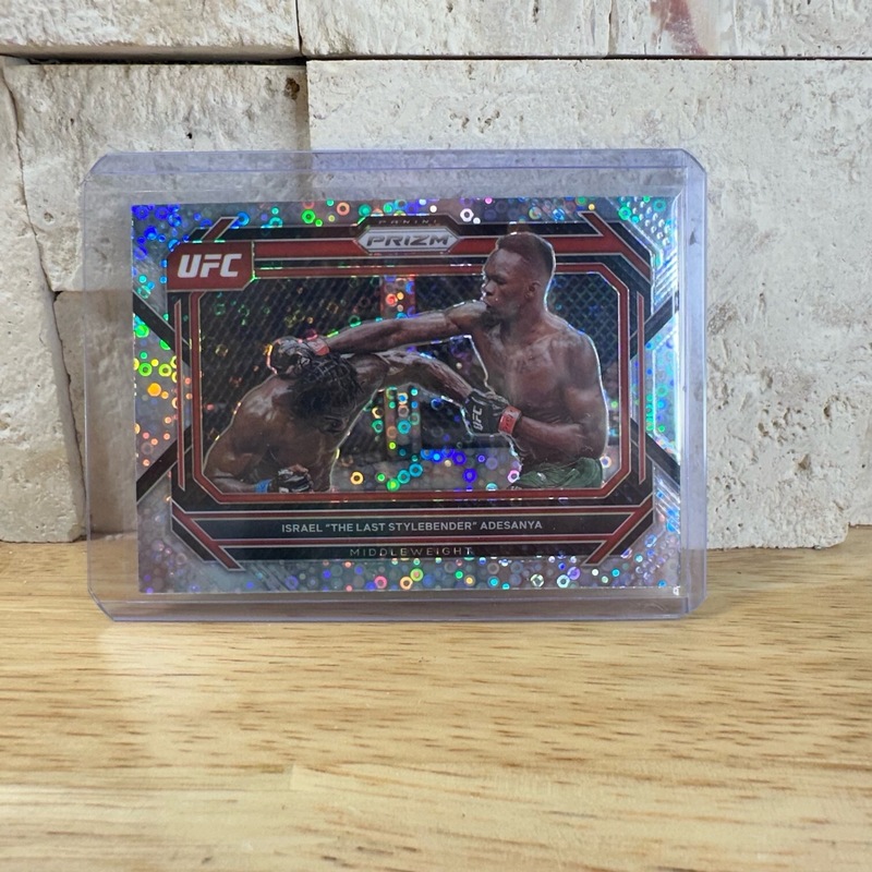 Buy 2023 Panini Prizm UFC ISRAEL "THE LAST STYLEBENDER" ADESANYA Silver ...