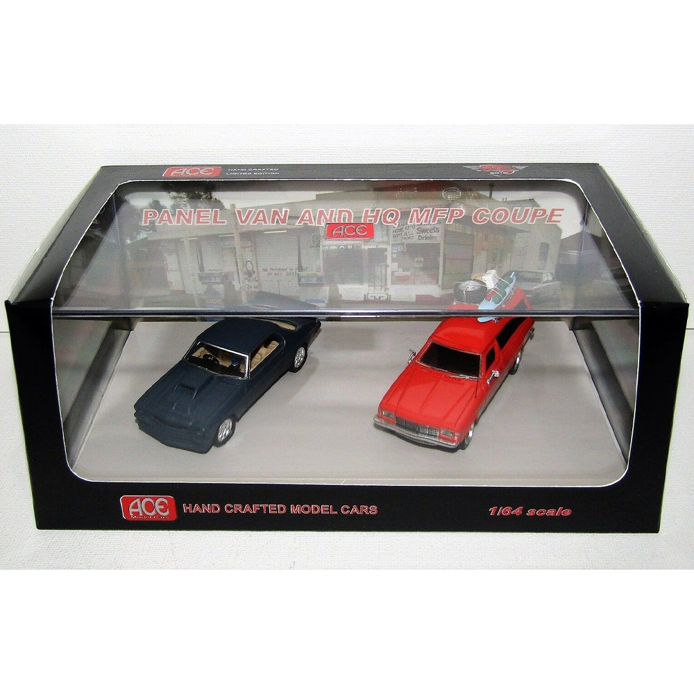 Buy ACE models 1:64 Monaro & Panel Van Twin Set Resin - MyDeal Australia