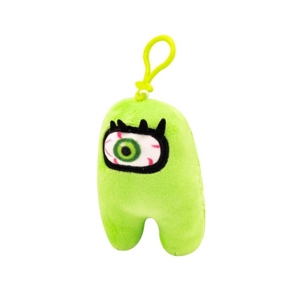 Buy AMONG US Crewmate Clip-on Plush green with eye - MyDeal Australia