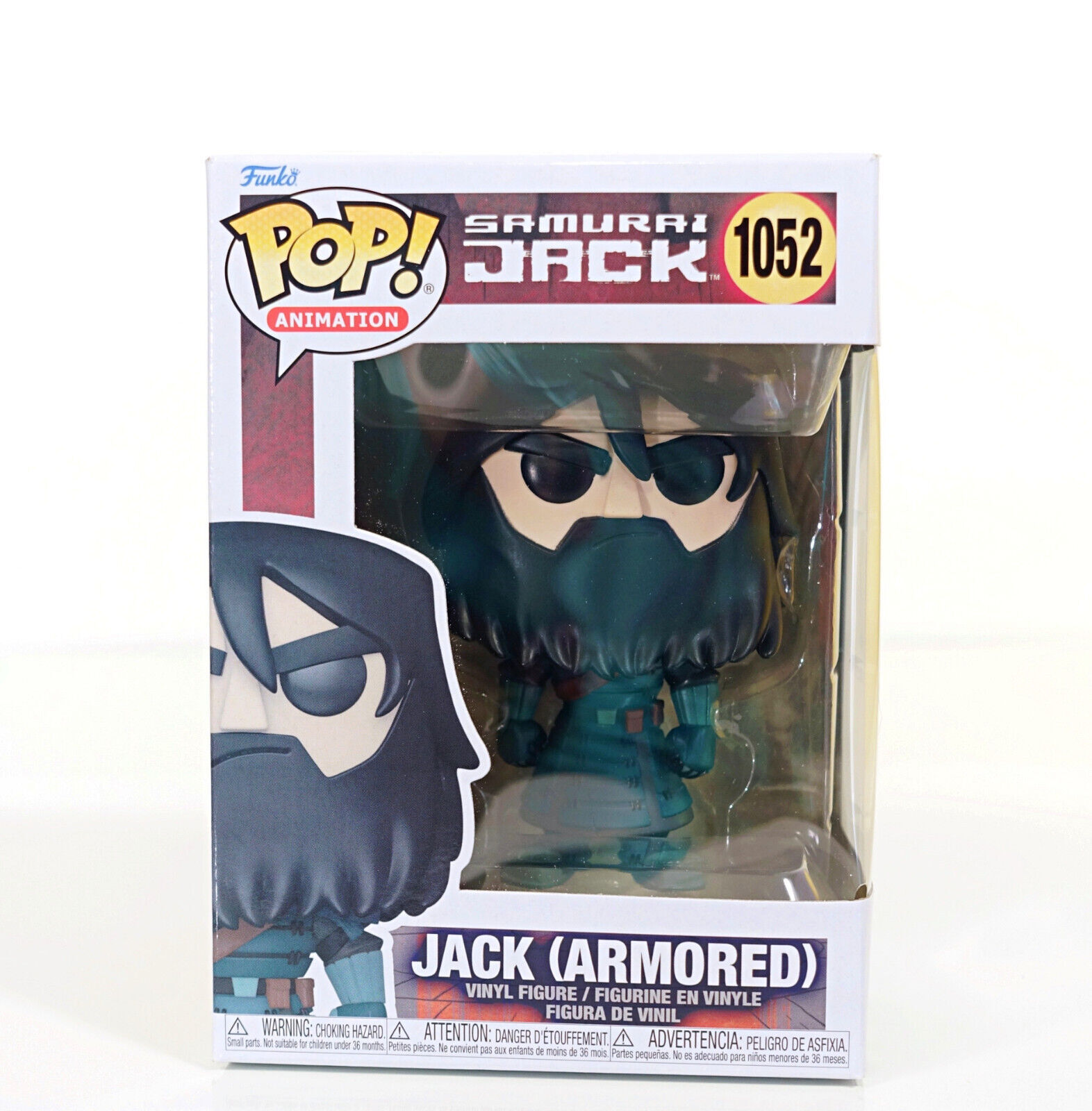 Buy Animation Funko Pop - Jack (Armored) - Samurai Jack - No. 1052 - MyDeal Australia