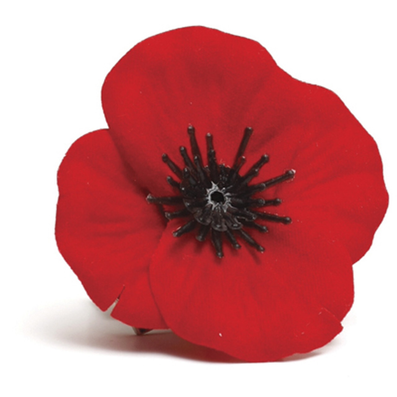 Buy ANZAC Material Poppy Badge On Card POPPY REMEMBRANCE - MyDeal Australia