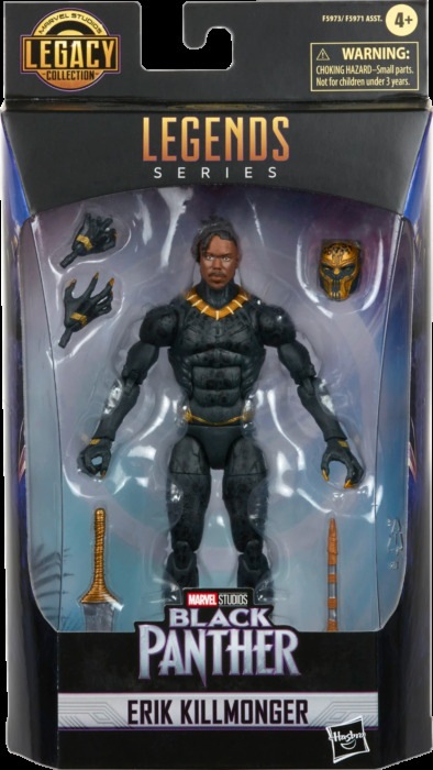 Buy Black Panther (2018) - Erik Killmonger Marvel Legends Legacy ...