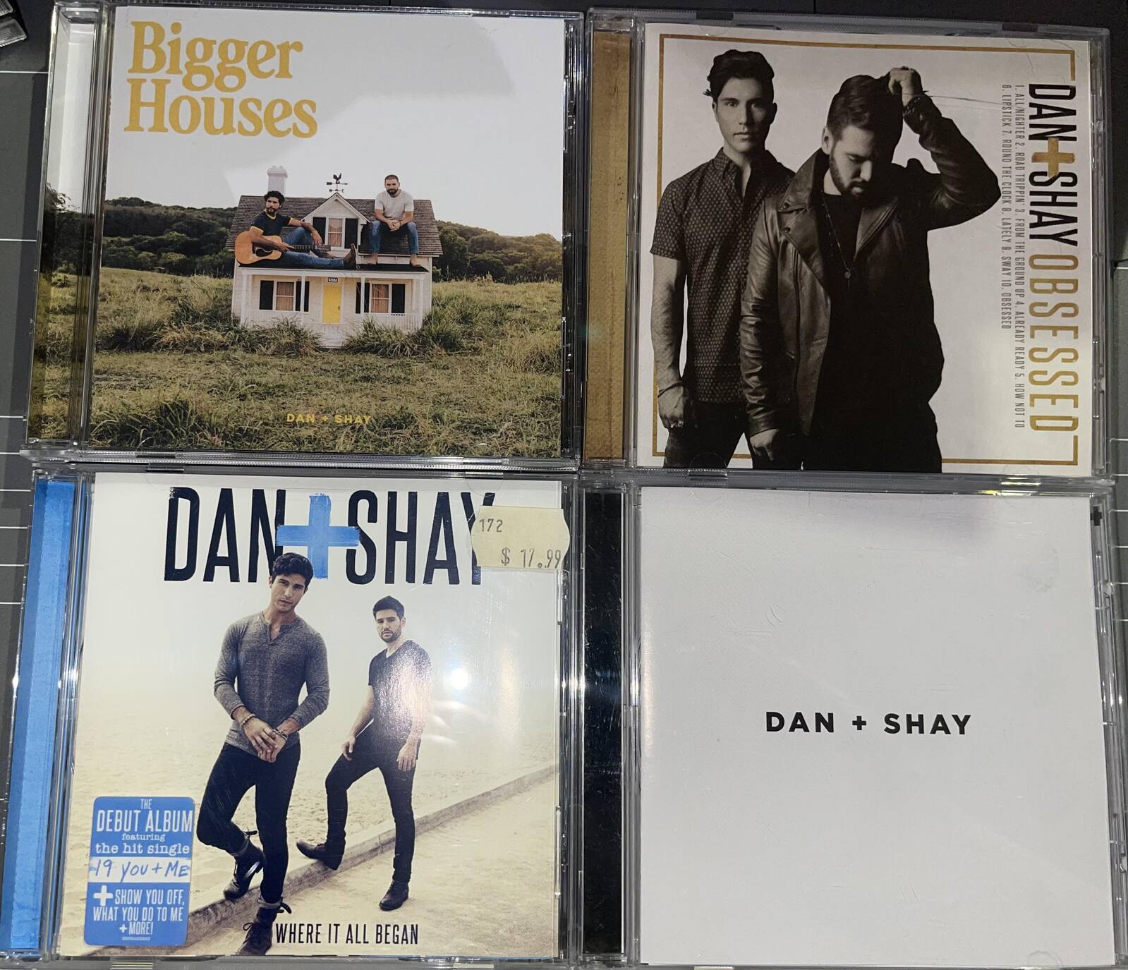 Buy DAN + SHAY - SET OF 4 CD'S COLLECTION 1 - MyDeal Australia
