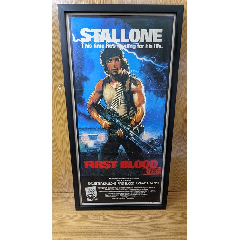 Buy Daybill Movie Poster - Rambo First Blood 1982 Genuine Original ...