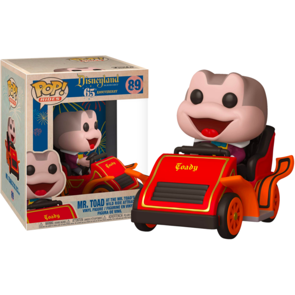Buy Disneyland 65th Anniversary - Mr Toad in Car #89 Pop! Ride - MyDeal ...