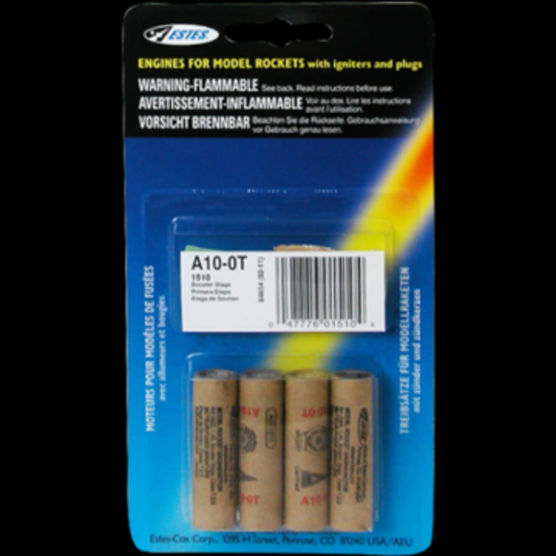Buy ESTES 1510 13MM MINI-ENGINE A10-0T (4 EA) (UN0432 1.4S DG) Rocket ...