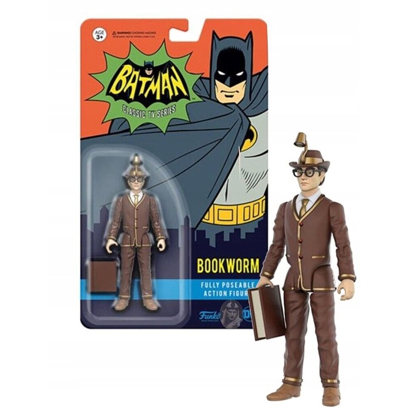 Buy Funko Batman Classic TV Series 1966 Bookworm Action Figure - MyDeal