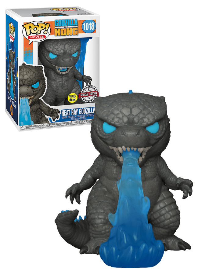 Buy Funko POP Godzilla Vs. Kong Heat Ray Godzilla (Glow) #1018 Vinyl ...