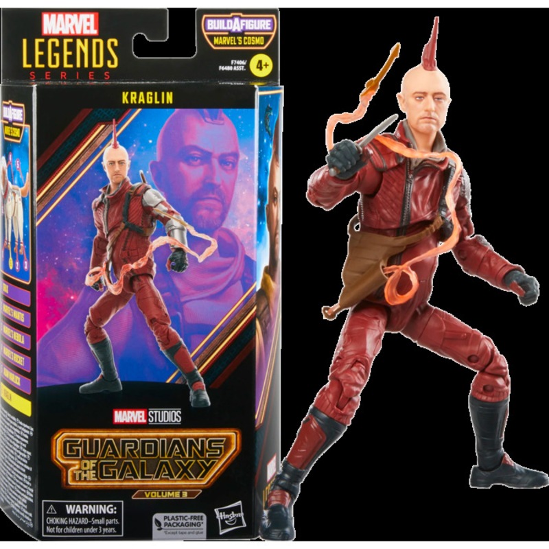 Buy Guardians of the Galaxy Vol. 3 - Kraglin Marvel Legends 6” Scale ...