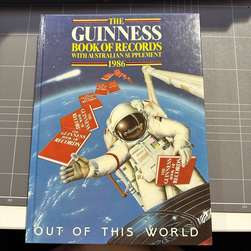 Buy Guinness Book of Records with Australian Supplement 1986 (Hardcover ...