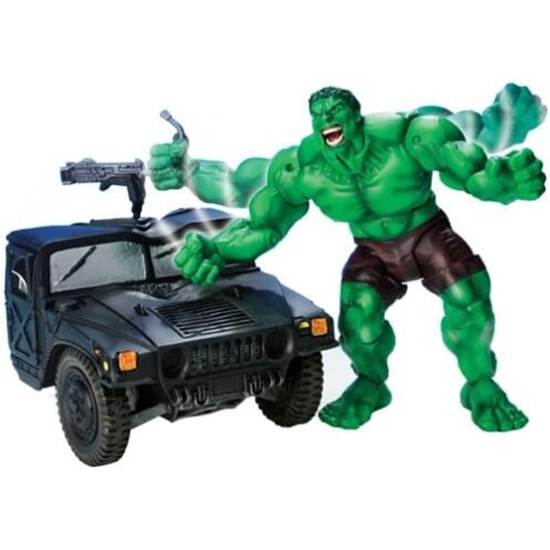 Buy Hulk The Motion Picture Smash & Crush Hulk Marvel Action Figure ...