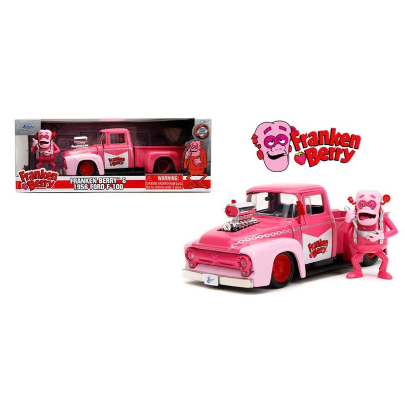 Buy JADA 1:24 Franken Berry - 1956 Ford F-100 Pickup Truck w/Franken ...