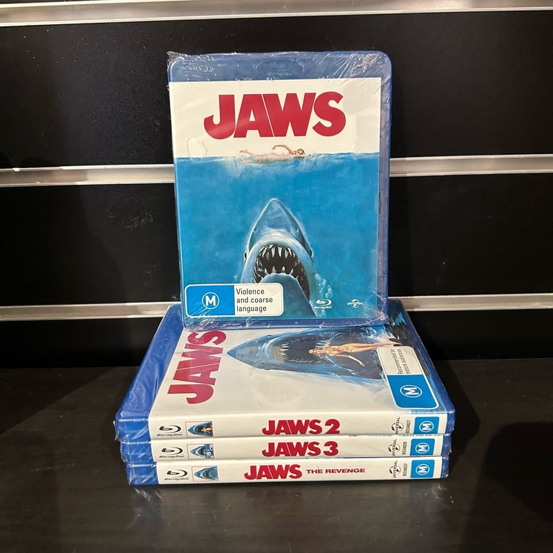 Buy JAWS Collection Blu-ray Jaws 1, 2, 3 + The Revenge Movie Bundle Lot ...