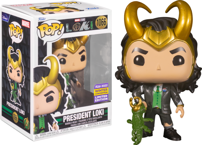 Buy Loki (2021) - President Loki Pop! Vinyl Figure (2022 Winter ...