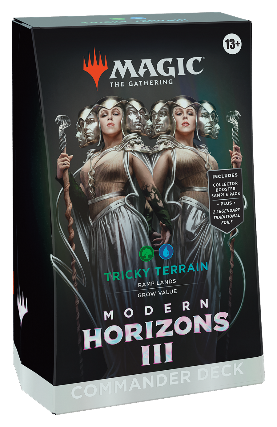 Buy Magic The Gathering - Modern Horizons 3 Tricky Terrain COMMANDER ...