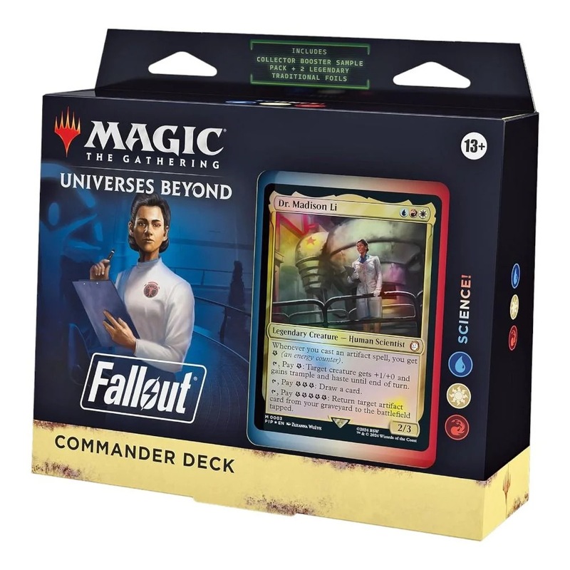 Buy Magic The Gathering - Universes Beyond Fallout 'Science!' Commander Precon Deck - MyDeal