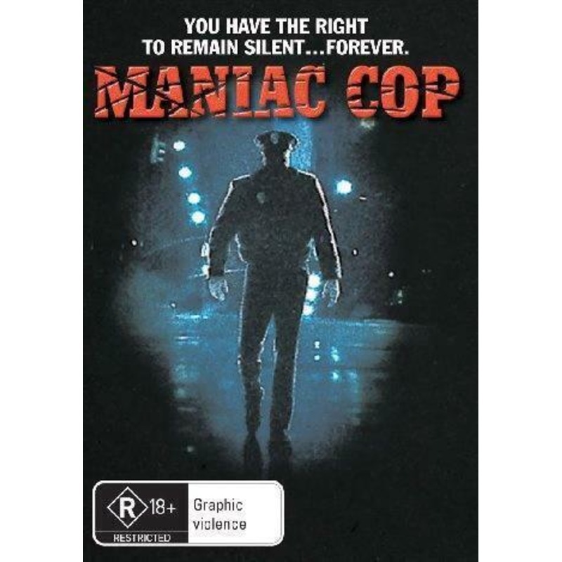 Buy MANIAC COP Dvd 1988 Slasher Film - MyDeal