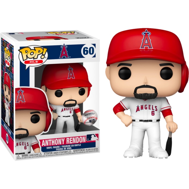 Buy MLB Baseball - Anthony Rendon Los Angeles Angels Home Uniform #60 ...