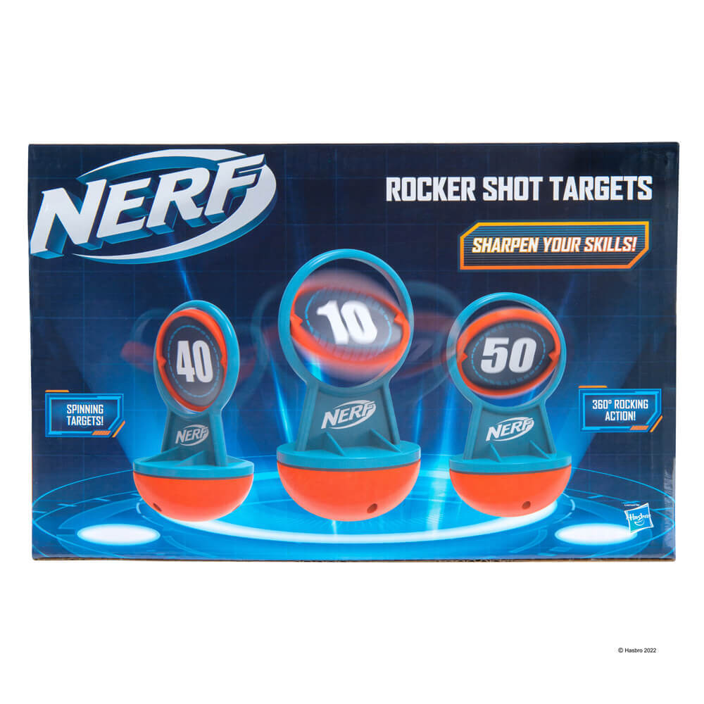 Buy NERF - ELITE Target Rocker Shot Targets 3 x Pack great for gel ...