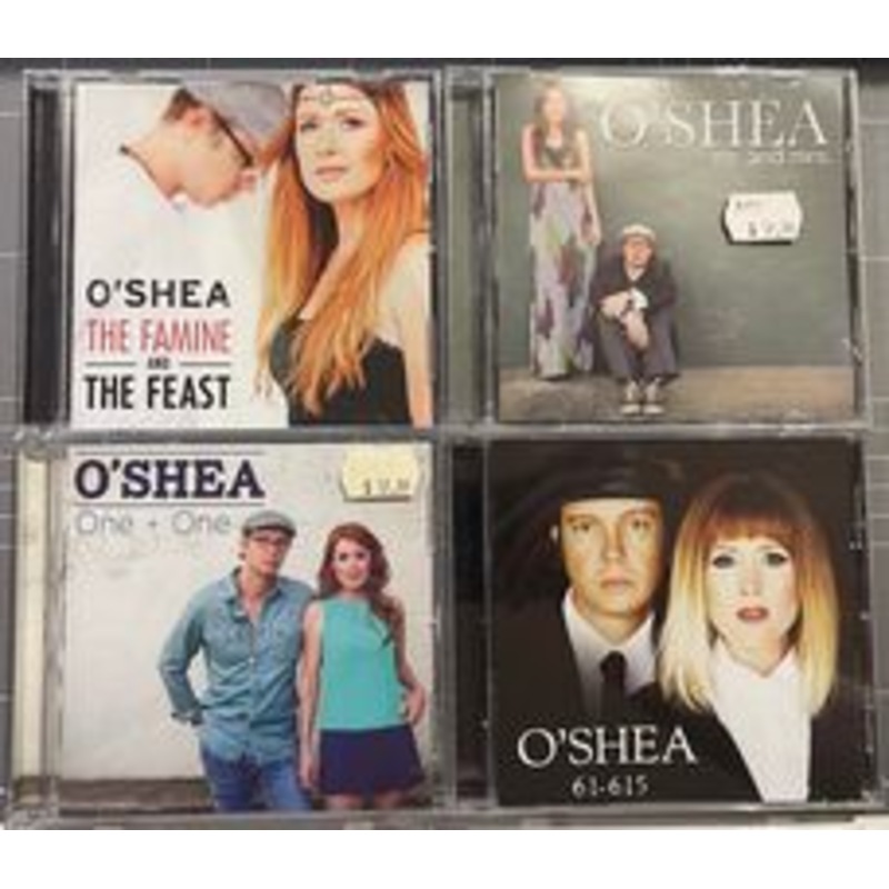 Buy O'SHEA - SET OF 4 CD'S COLLECTION 1 - MyDeal