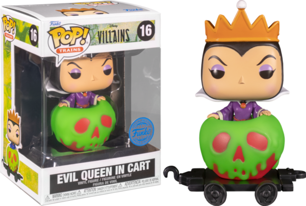 Buy POP! Vinyl Disney Villains - Evil Queen in Train Cart #16 - MyDeal ...