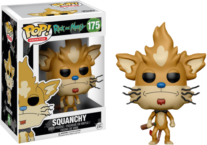 Buy Rick and Morty - Squanchy #175 Pop! - MyDeal Australia