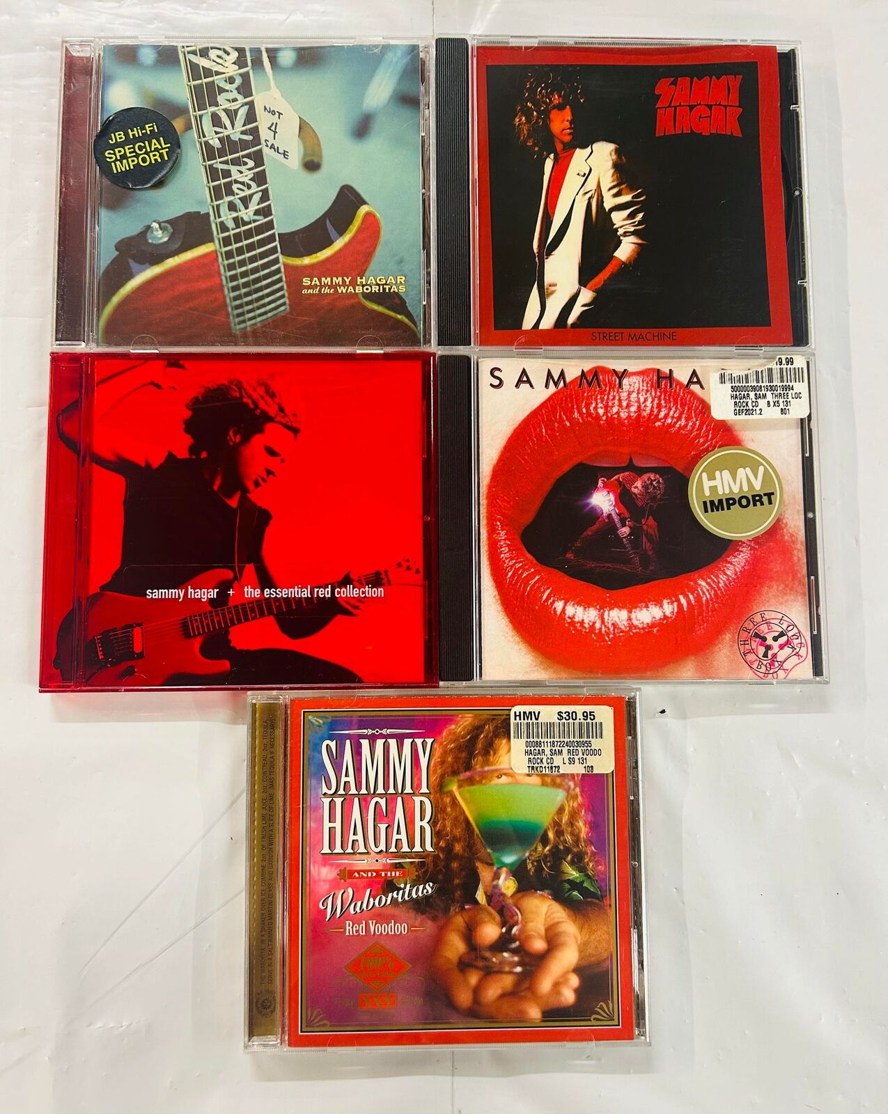 Buy Sammy Hagar - set of 5 cds collection 2 - MyDeal Australia