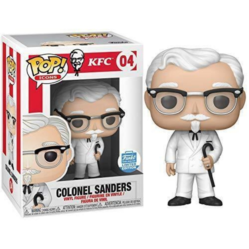 Buy (SW) Colonel Sanders #04 Funko Pop! Vinyl Exclusive KFC Icon #04 ...