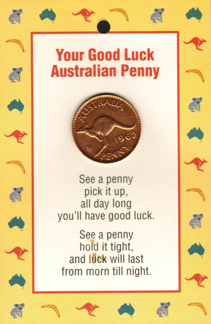 Buy The Australian good luck penny (random year) - MyDeal Australia