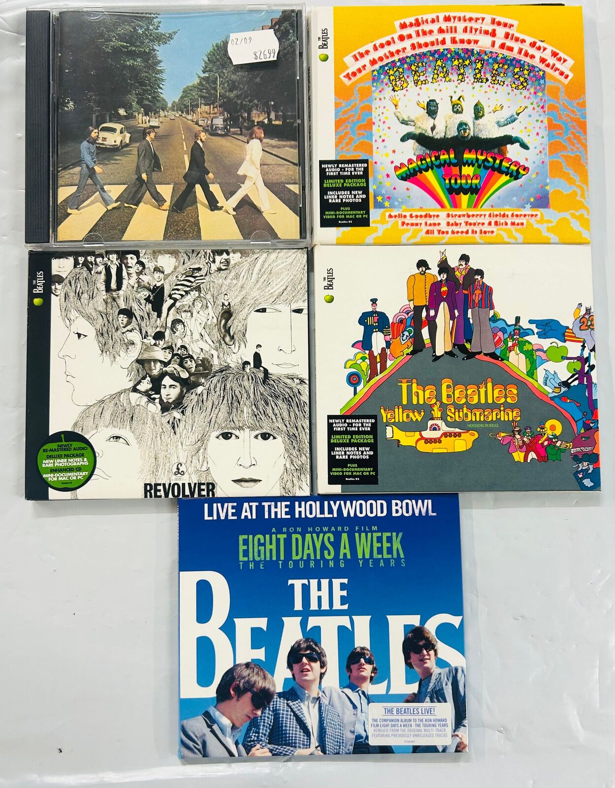 Buy The Beatles - set of 5 cd collection 3 - MyDeal Australia