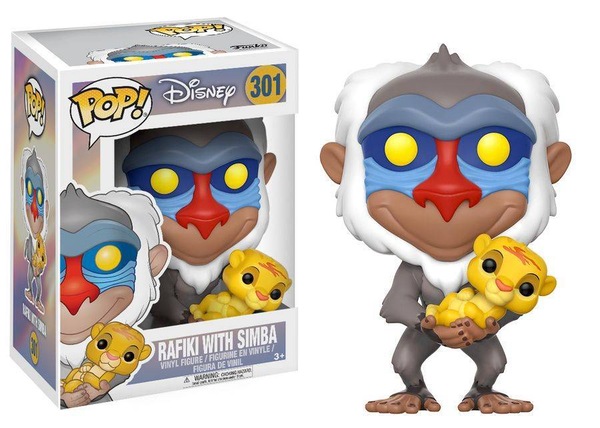 Buy The Lion King (1994) - Rafiki with Baby Simba #301 Pop! Vinyl ...
