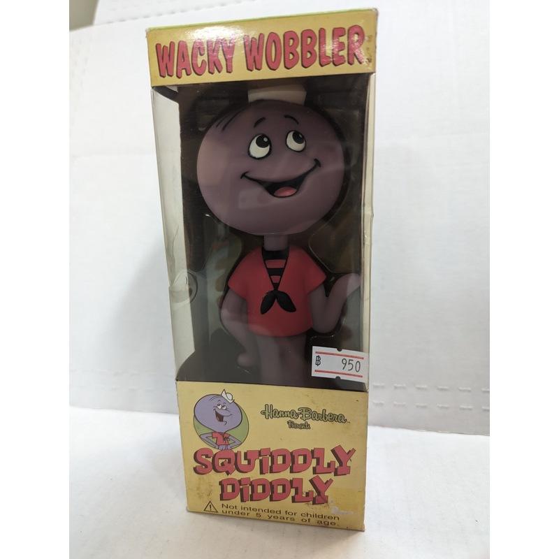 Buy Wacky Wobbler - Squiddly Diddly Hanna Barbera Bobble Head - MyDeal