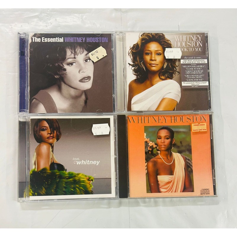 Buy Whitney Houston - set of 4 cds collection 1 - MyDeal