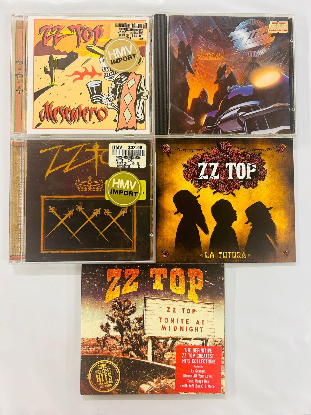 Buy ZZ-Top - set of 5 cds collection 1 - MyDeal Australia
