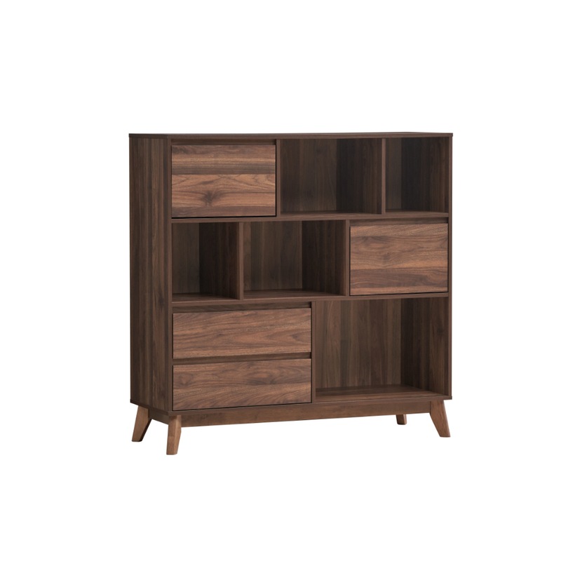 Buy Kodu Ariah Low Shelving Unit Display Storage Cabinet 2 doors 2 ...