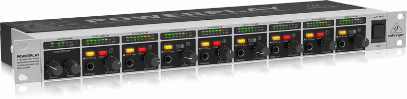 Buy Behringer Powerplay Pro-8 HA8000 Amplifier - MyDeal Australia