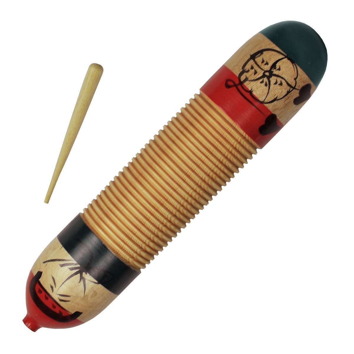 Buy Drumfire Traditional Style Wooden Guiro - MyDeal Australia