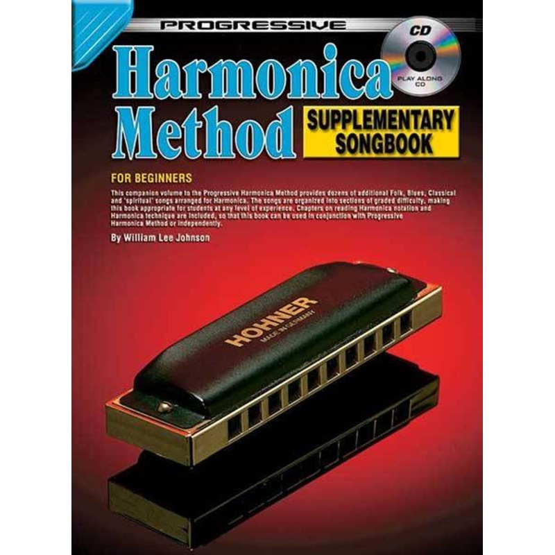 Buy Progressive Harmonica Method Supplementary Songbook Book/CD - MyDeal