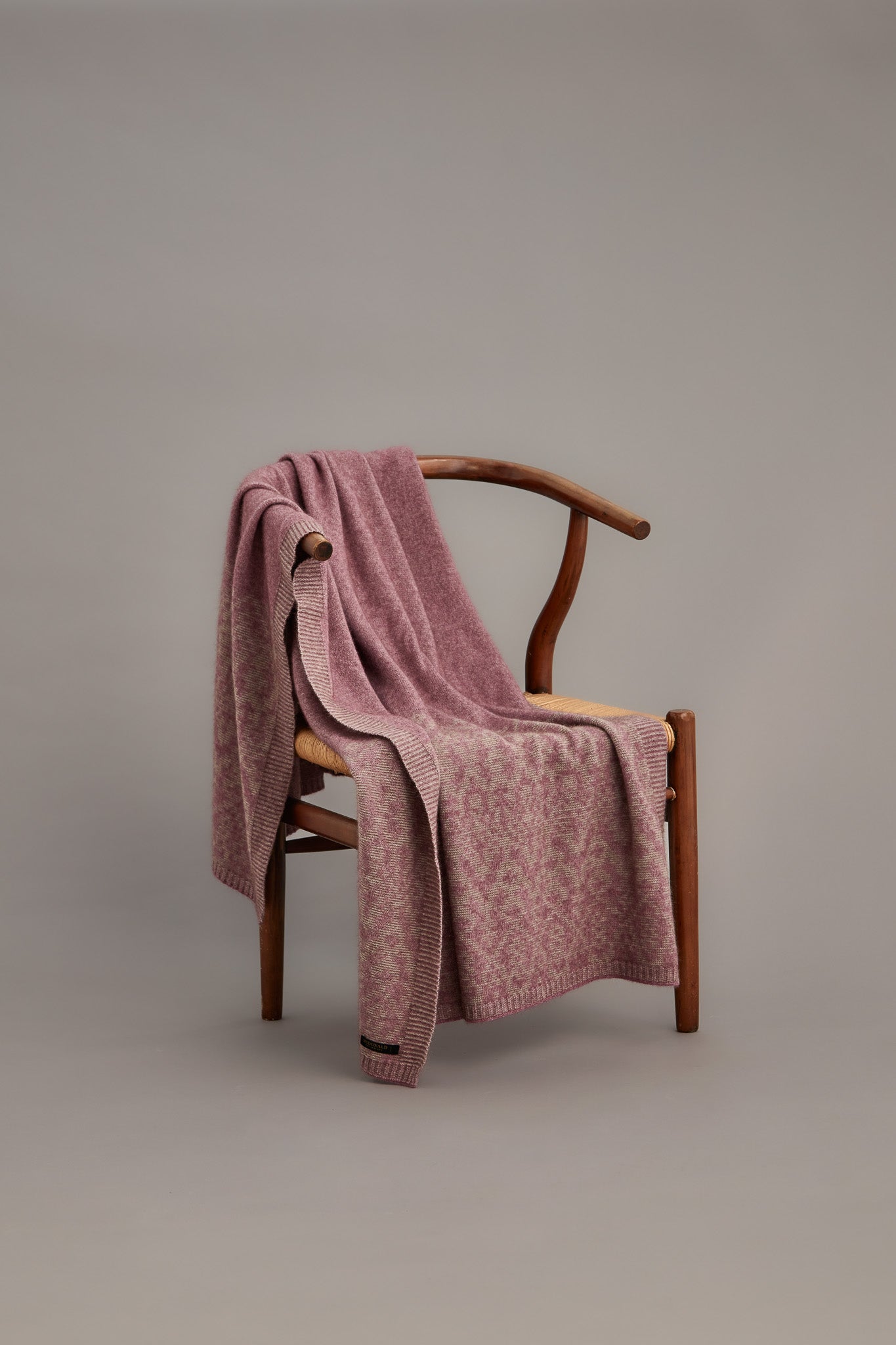 Buy Heather - Possum Merino Fair Isle Throw - MyDeal Australia