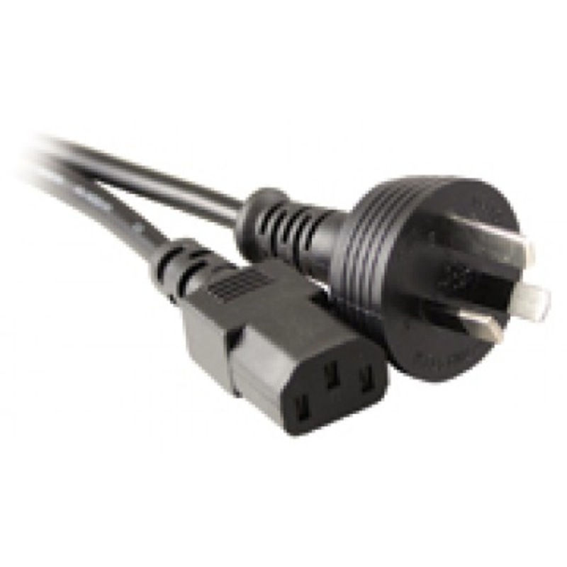 Buy 10m Avico Power Cord 3pin AC Plug to IEC "Kettle" Socket Bulk - MyDeal