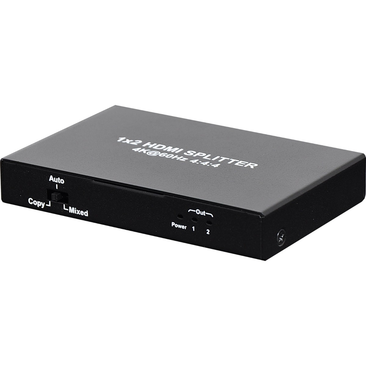 Buy 2-Way HDMI Splitter 4K 18GBps Ultra HD Powered Distribution Amp ...