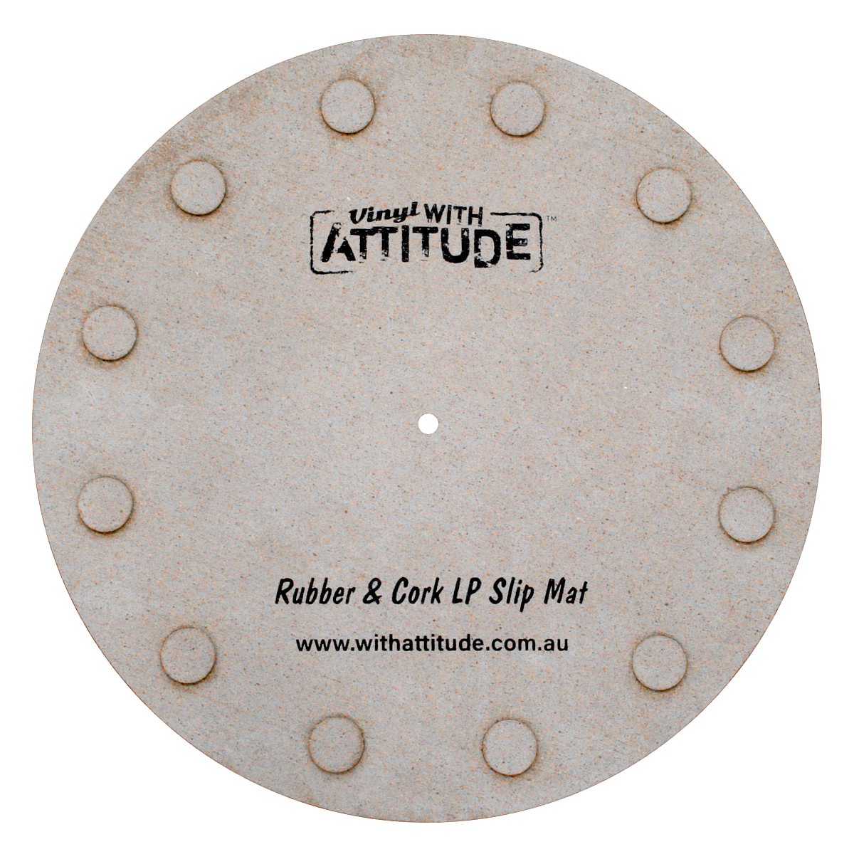 Buy Rubber and Cork Turntable Record Slip Mat Anti-static Vinyl With ...
