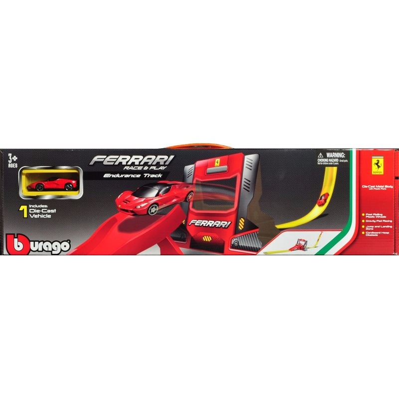 Buy Bburago Ferrari Race and Play Endurance Track Ages 3+ New Toy Car ...